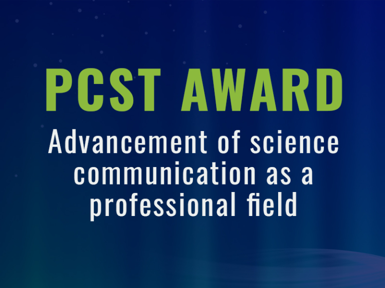 PCST Network launches award for the advancement of science ...
